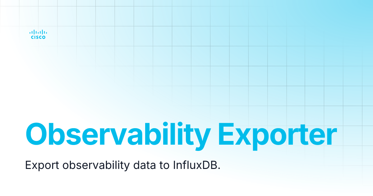 Observability Exporter | NSO Resources | Cisco Crosswork NSO Documentation